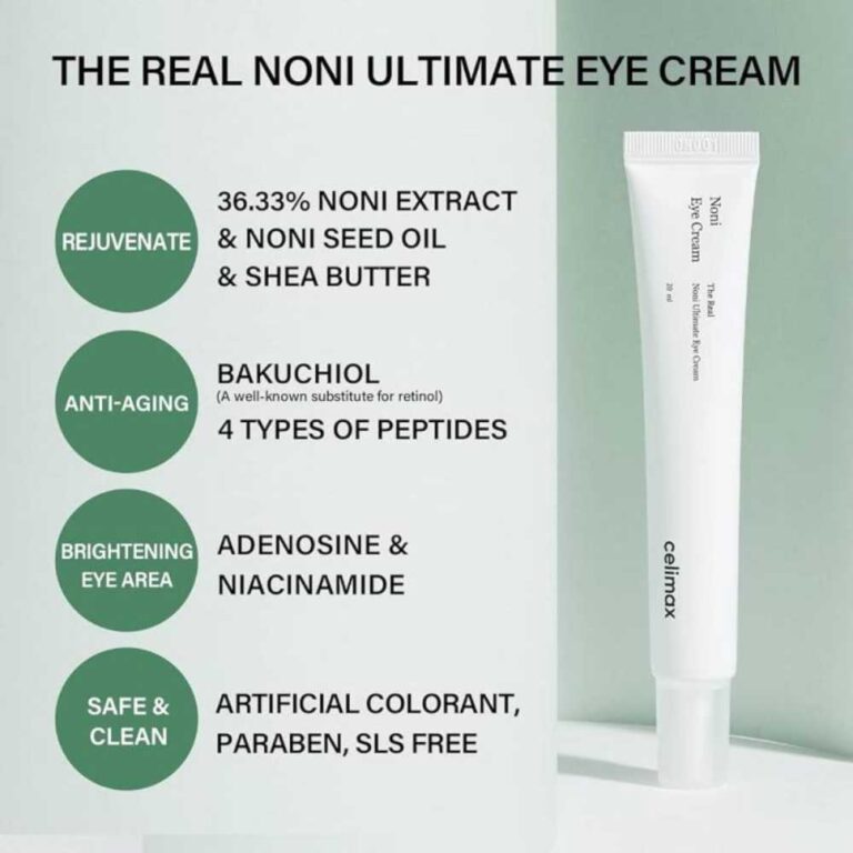 Celimax The Real Noni Ultimate Eye Cream, 20ml - Skinguru