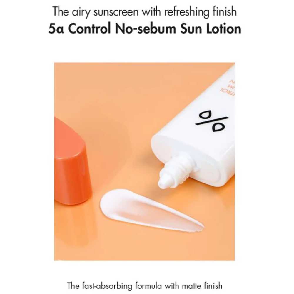 Dr. Ceuracle 5α Control No-Sebum Sun Lotion, 50ml - Skinguru